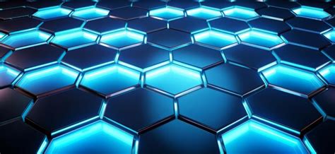 Premium Photo Geometric Hexagonal Abstract Background Honeycomb Pattern Concept