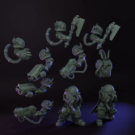 Droidkyn Alpha Presupported Pwg