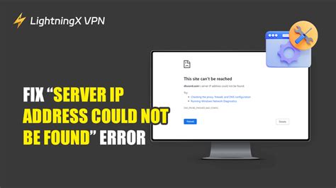 Fix Server Ip Address Could Not Be Found” Error 8 Ways