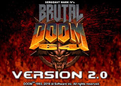 Brutal Doom 64 Version 2 0 File Moddb