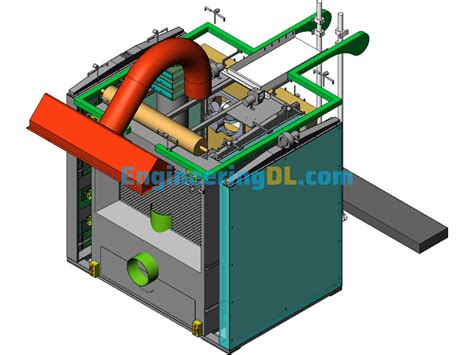 Multi Station Segment Assembly Line 3d Exported Engineeringdl Free