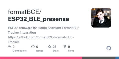 issues · formatbce esp32 ble presense · github