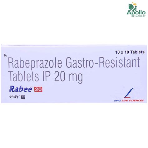 Rabee 20 Tablet 10s Price Uses Side Effects Composition Apollo