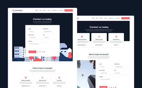 LocalListing X Directory HTML5 Responsive Website Template
