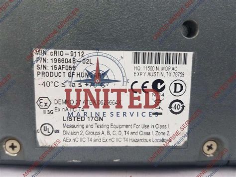 national instruments ni crio 9014 real time controller 8 slot chassis
