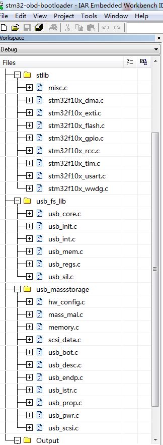简单实现stm32f103芯片usb模拟u盘进行iap更新用户程序 单片机插u盘更新程序怎么设置 csdn博客