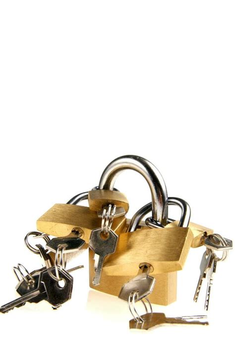 A Lock With Several Locks And Keys 30721329 Stock Photo At Vecteezy