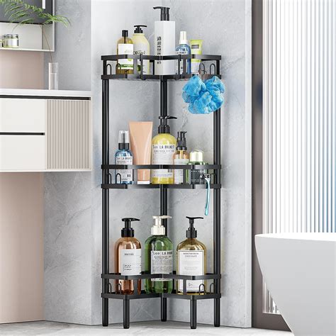 Kufutee Standing Shower Caddy Corner Rustproof Metal