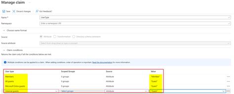 Azure Custom Claim Guestexternal User Stack Overflow