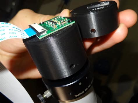 Raspberry Pi Camera Adapter For Stereo Microscope Eyepieces By Patrich