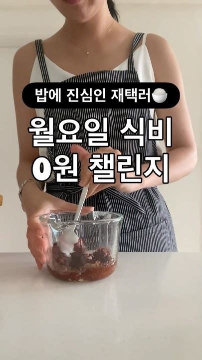 월요일 식비 0원에 도전하는 재택러🍚 냉장고를 탈탈 털어 재택근무 직장인브이로그 인직장인 브이로그 30대직장인 Youtube