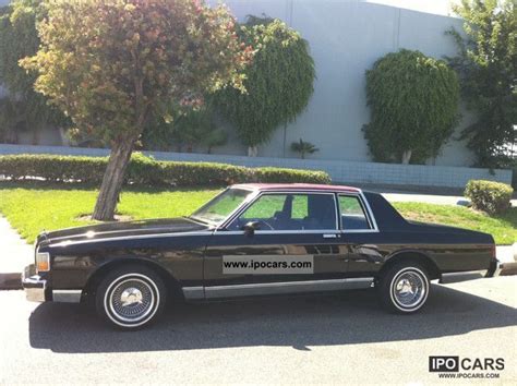 1980 Chevrolet Rare Caprice V8 Coupe `landau Car Photo And Specs
