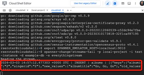 No Cloud Account No Problem Try Out Change Streams In Cloud Spanner Locally With A Dozen Ish