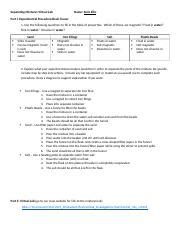 Separating Mixtures Experimental Procedure Virtual Lab Course Hero