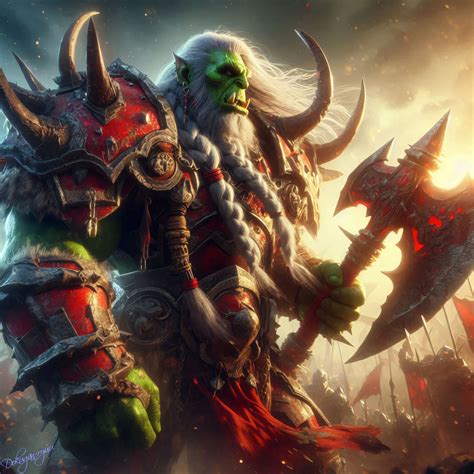Varok Saurfang Warriors Heart By Dokugan Ryuu On Deviantart