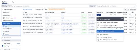 Amazon Elastic Container Ecs Explorer