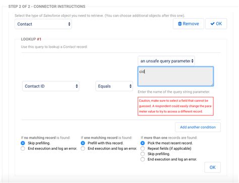 how to send a pre filled web form link with salesforce