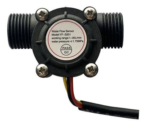 Sensor Hall Medidor Fluxo Água 12 1 30l Yfs201 Para Arduino Mercadolivre