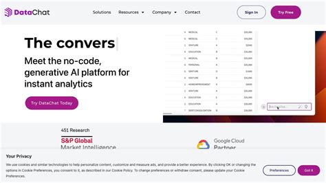 datachat trending ai tool for data analytics and best alternatives