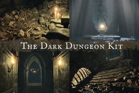 The Dark Dungeon Kit 3d Dungeons Unity Asset Store