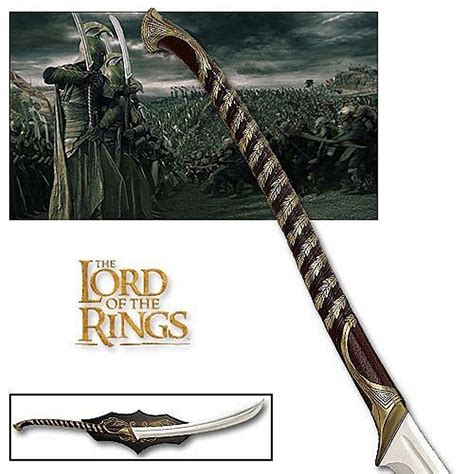 High Elven Warrior Sword Replica Lord Of The Rings Artofit