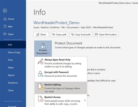 How To Protect Only The Header And Footer Areas In A Microsoft Word Document TechRepublic