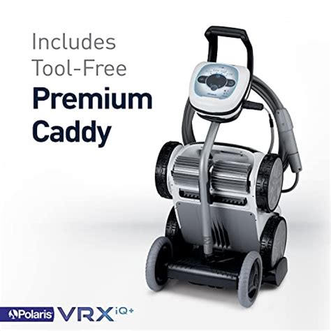 Polaris Vrx Iq Smart Robotic Pool Cleaner With Iaqualink Control White