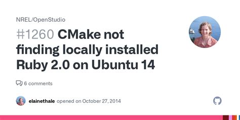 CMake Not Finding Locally Installed Ruby On Ubuntu Issue NREL OpenStudio GitHub