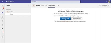 Install Microsoft Teams Checklist App From TeamsWork Website