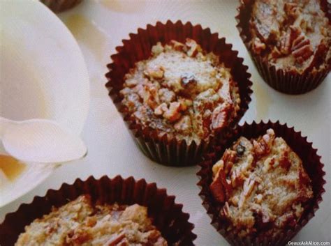 Bread Pudding Cups With Bourbon Sauce Geaux Ask Alice