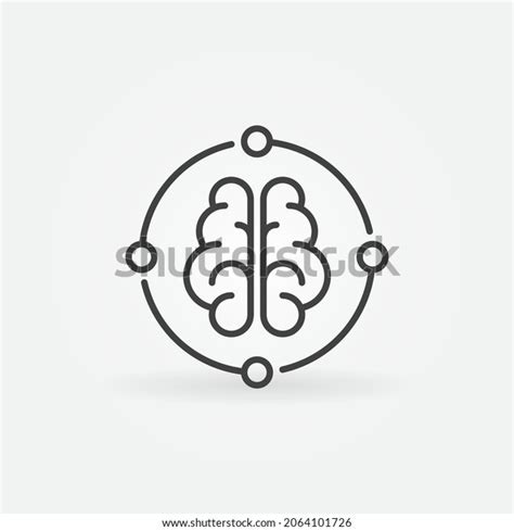 Ai Brain Neural Network Vector Concept Stock Vector Royalty Free