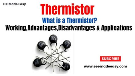 Thermistor What Is A Thermistor Eee Made Easy