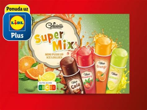 Super Mix Mini Sladoled Lidl Akcija Njuškalo Katalozi