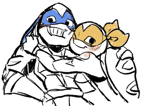 Rottmnt Leo X Mikey Leangel 💙🧡💙🧡💙🧡 💙🧡 Wattpad