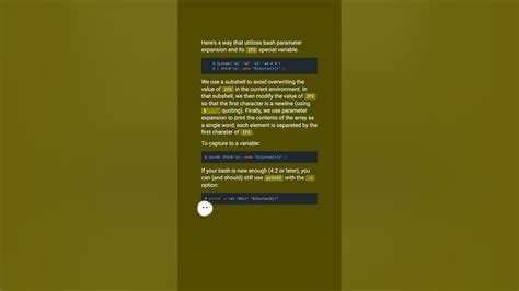 How Do I Convert A Bash Array Variable To A String Delimited With Newlines Shorts Youtube