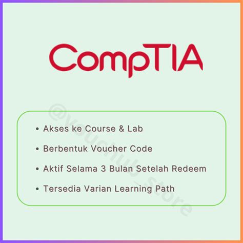Jual Comptia Network Security Itf Cloud Testout Learning Platform Voucher Code