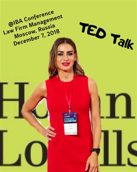 Oxana Balayan Ph D On Linkedin Hoganlovells Ted Tedtalk Iba Bestlawyers Russia