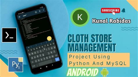 Cloth Store Management Project Using Python And Mysql Youtube