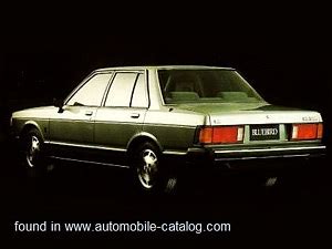 1983 Datsun Bluebird Lx Sedan Tire Sizes Up To September 1983 For