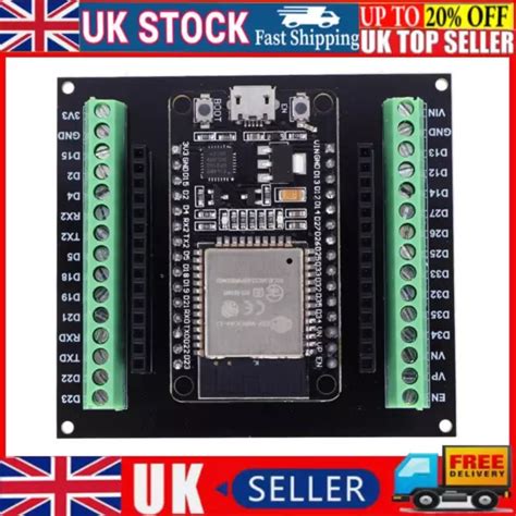 esp32 gpio 1 into 2 breakout board cp2102 nodemcu 32s with development