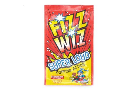 Fizz Wizz Strawberry Popping Candy The Online Sweet Shop
