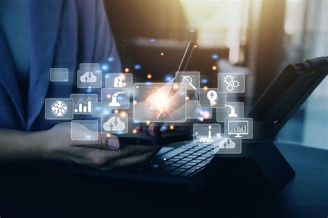 Premium Photo Digital Transformation Technology Strategy Digitization And Digitalization Of