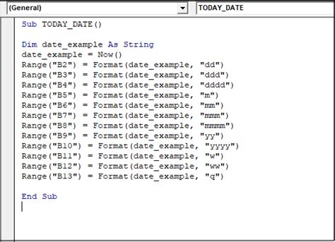 How To Format Dates In Vba Data Representation Free Online Tutorial