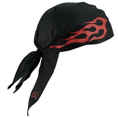 Bsx Cotton Doo Rag Bc5d Bk