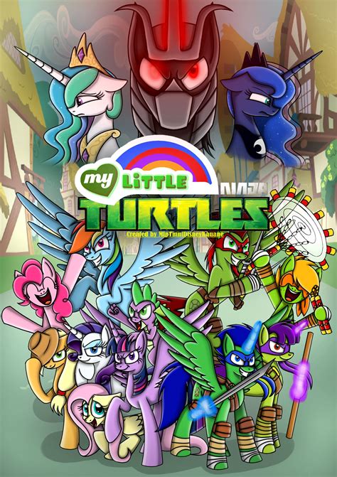 My Little Ninja Turtles By Mlptmntdisneykauane On Deviantart