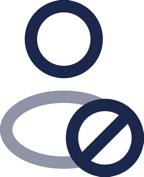 User Block Rounded Icon Download For Free Iconduck