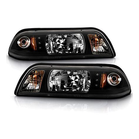 Kaihuixing For Ford For Mustang Gtlx 1987 1993 6in1 1pc Black