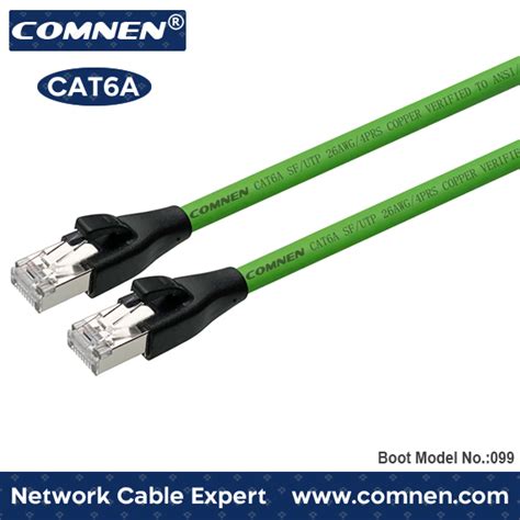 RJ Cat A PROFINET Industrial Patch Cord Shielded Outdoor