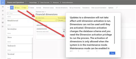 How To Create A New Financial Dimension