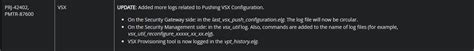 Mds Vsx Configuration Revision Error Check Point Checkmates